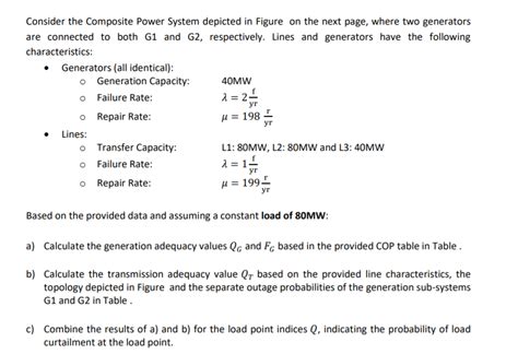 Consider The Composite Power System Depicted In