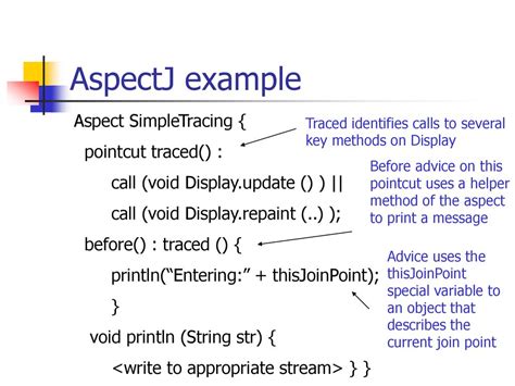 Aspect Oriented Programming Ppt Download
