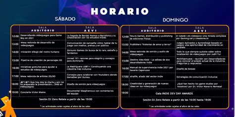 Confirmados Los Horarios Definitivos Del Indie Dev Day 2021