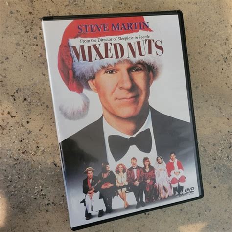 Media Mixed Nuts Dvd With Steve Martin Still Has The Seal At Top