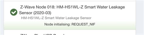 zwave node stuck in node initializing get configuration bindings openhab community
