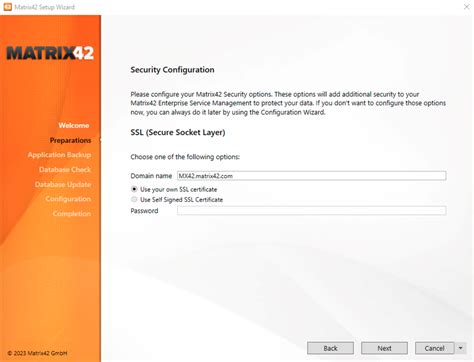 install the update matrix42 self service help center