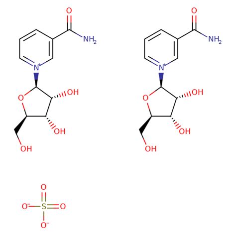Nn167919 1713228 05 7 2 Nicotinamide B D Riboside Sulfate