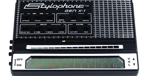 The updated Stylophone Gen X-1 synth comes to the US