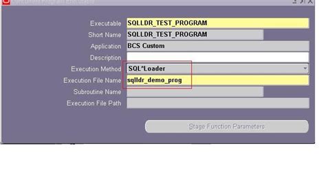 Oracle Ebs Plsql Unix Concepts Create Sqlloader Concurrent Program