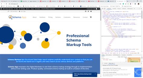 right click to inspect schema app tools