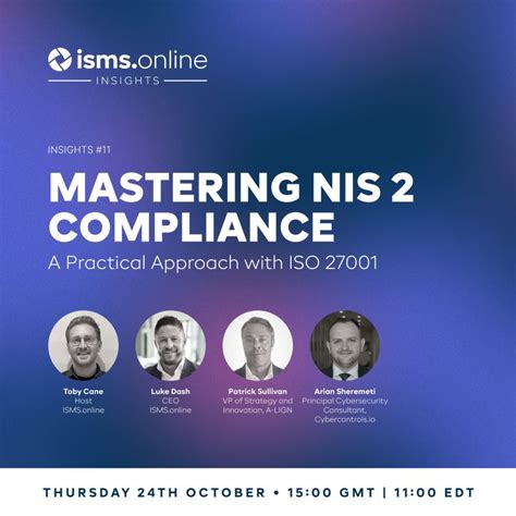 Isms Online On Linkedin Iso27001 Nis2 Informationsecurity Cybersecurity Nis2compliance…