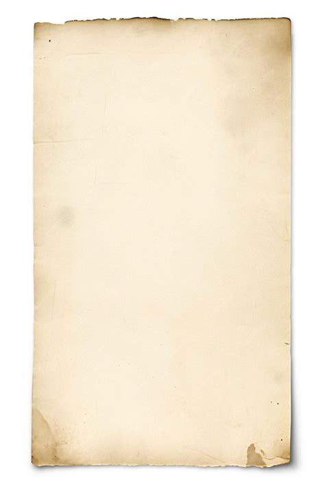 Premium Photo Weathered Paper Isolated On White Background Premium Photo Weathered Paper Isolated On White Background