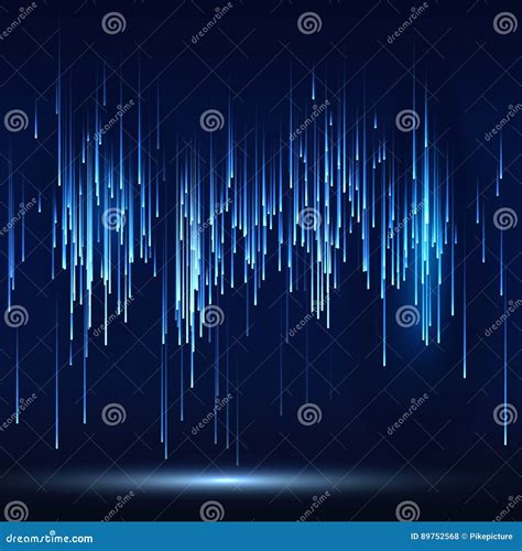 Sci Fi Abstract Matrix Futuristic Technology Background Vector