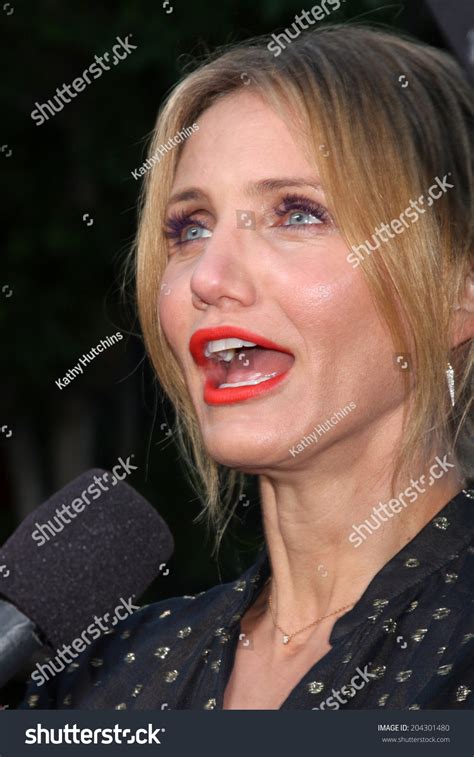 Los Angeles Jul Cameron Diaz Stock Photo Shutterstock