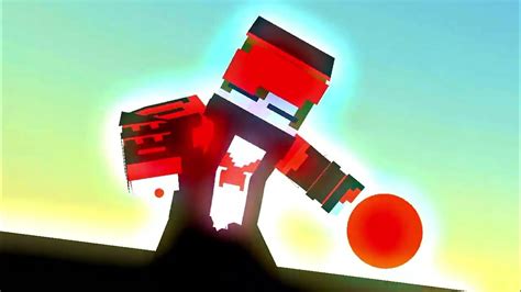 Minecraft Fight Mine Imator Herobrine Fight Youtube