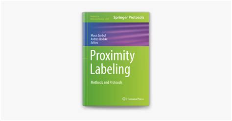 ‎proximity Labeling By Murat Sunbul And Andres Jäschke On Apple Books