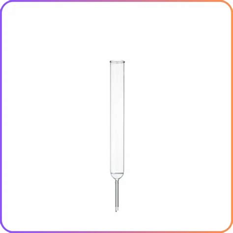 Glass Chromatography Absorption Columns 50 Length Cm 20 Mm Without