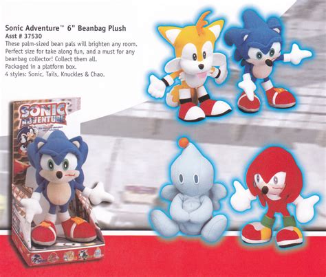 A Catalog Entry For The Sonic Adventure Beanbag Sonic The Hedgeblog