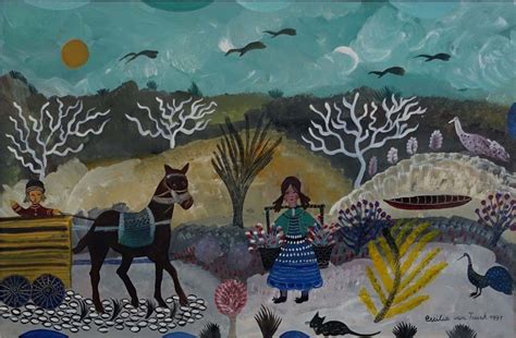 Proantic Cecilia Van Treeck 1926 1993 Naive Art