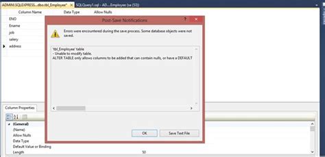 save text file in sql server