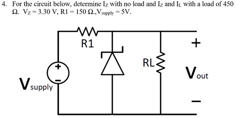 solved for the circuit below determine iz with no load and