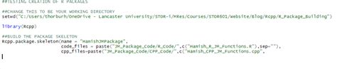 Tutorial Building Packages In R Hamish Thorburn