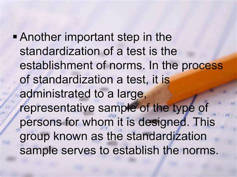 Standardization Pptx Standardized Testing Educational Assessment