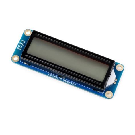 Buy Waveshare Lcd1602 I2c Module Black Color With Gray Background