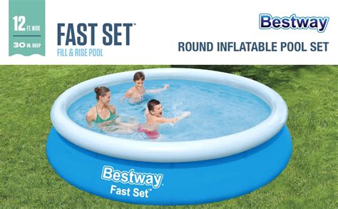 Bestway Fast Set Paradise Palms 15 X 33 Round Inflatable