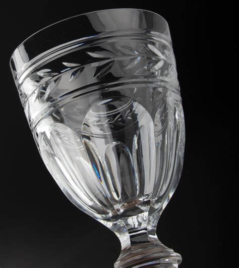Set Of 18 Crystal Glasses Made By Baccarat Model Jonzac For Sale At 1stdibs