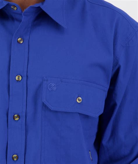 Byron Work Shirt Ls Open Front Trims Collective