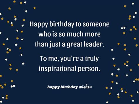 50 Great Birthday Wishes For A Leader Happy Birthday Wisher By Pensador