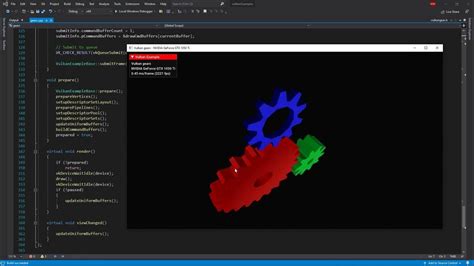 vulkan api discussion gears cpp 7 buildcommandbuffers cuda