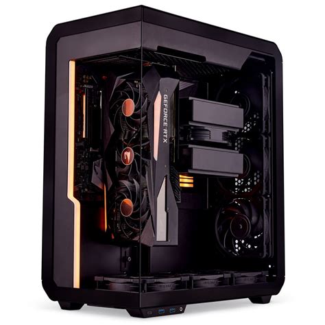 Ssupd Xhuttle Pc Case Mid Tower Atx Rgb Tempered Glass Black