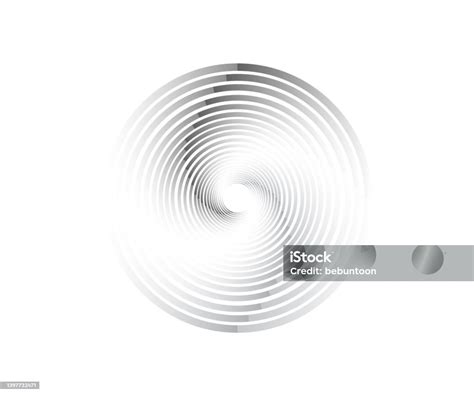 원 형태의 추상 선 디자인 요소 기하학적 모양 이미지스트라이프 테두리 프레임 기술 라운드 로고 나선형 벡터 일러스트레이션 0명에 대한 스톡 벡터 아트 및 기타 이미지