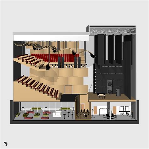 3d Model Revit Performance Hall Toffu Co