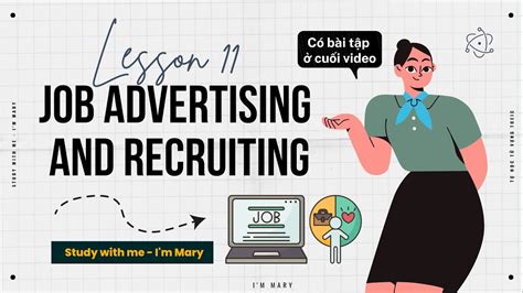 📖 Tự Học Từ Vựng Toeic Lesson 11 Job Advertising And Recruiting Có