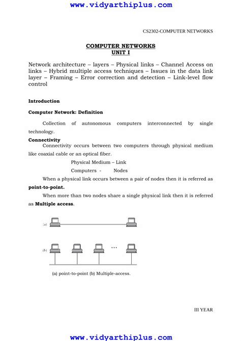 pdf computer networks unit i vidyarthiplus dokumen tips