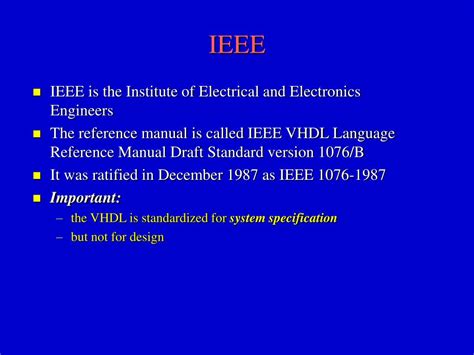 Ppt Vhdl Powerpoint Presentation Free Download Id951325
