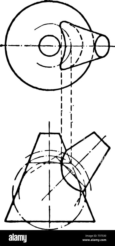 The Image Shows The Intersection Of Two Cones When Two Cones Have A