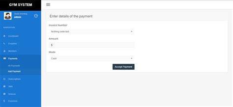 [complete] Gym Management System In Laravel With Source Code