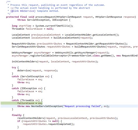 java spring controller unit test throws nestedservletexception