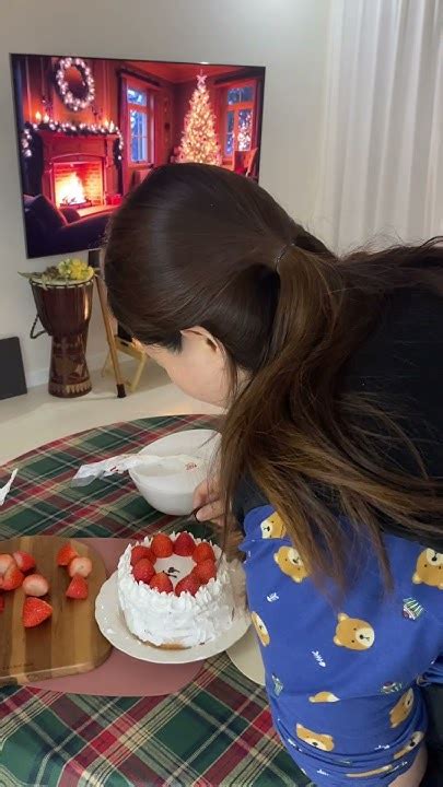 크리스마스 크리스마스케이크 신혼부부vlog Youtube