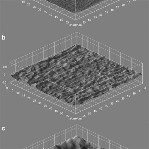Three Dimensional Surface Plots Of High Gloss Polished Enamel Surfaces