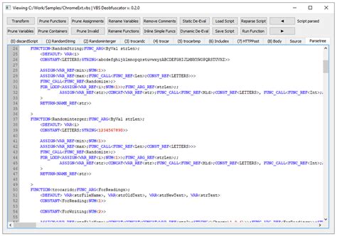 17 Parse Tree View In The Gui Displaying The Program As A