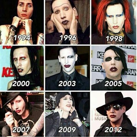 The Years Of Marilyn Manson Marilyn Manson Marilyn Manson Fashion