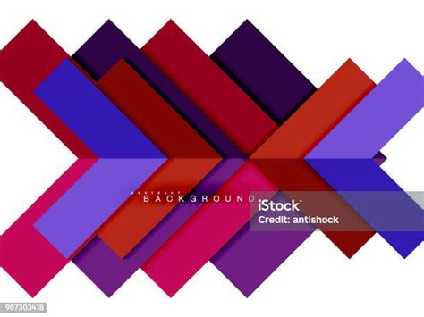 여러 가지 빛깔된 추상적인 기하학적 도형 기하학 배경 웹 배너에 대 한 0명에 대한 스톡 벡터 아트 및 기타 이미지 0명 3차원 형태 결정체 Istock