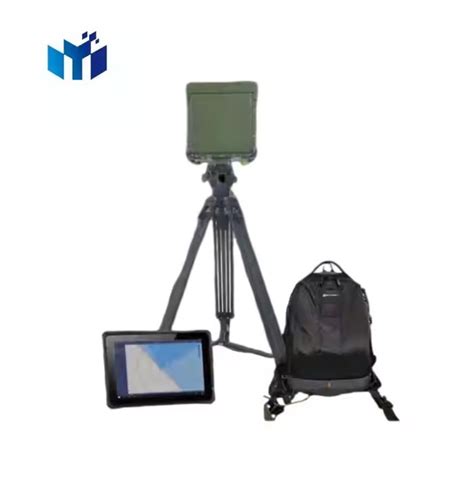 Low Altitude Security Radar Portable Phased Array C Band Digital Detection Radar System Easy