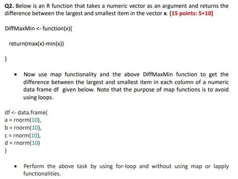 solved q2 below is an r function that takes a numeric