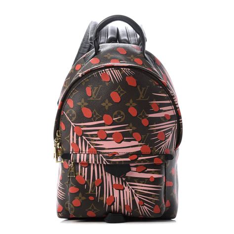 Louis Vuitton Monogram Jungle Dots Palm Springs Backpack Pm Sugar Pink