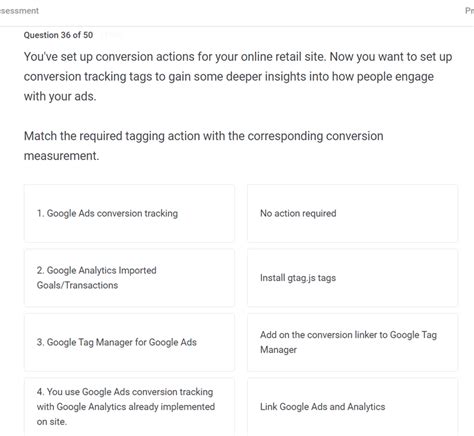 You Ve Set Up Conversion Actions For Your Online Retail Site Now You