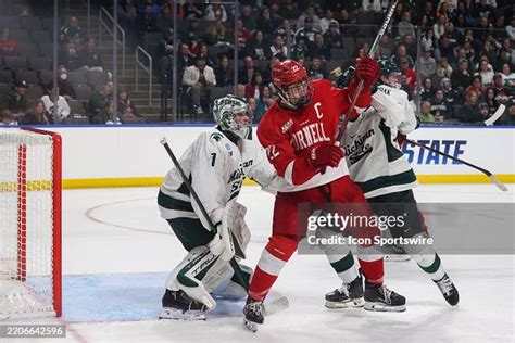 Cornell Big Red Forward Kyle Penney Battles For Position In Front Of News Photo Getty Images