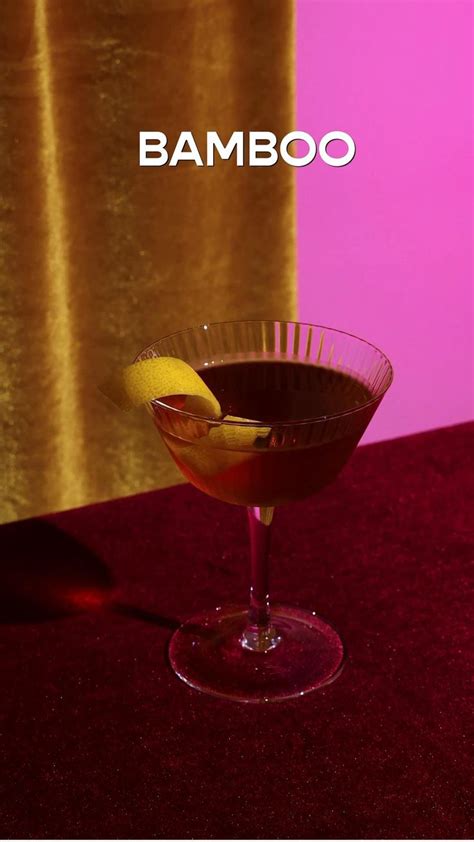 Bamboo Cocktail Recipe