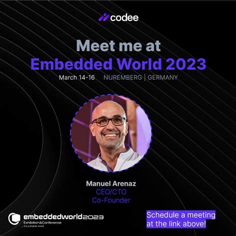 manuel arenaz on linkedin codee performance embeddedworld ew23